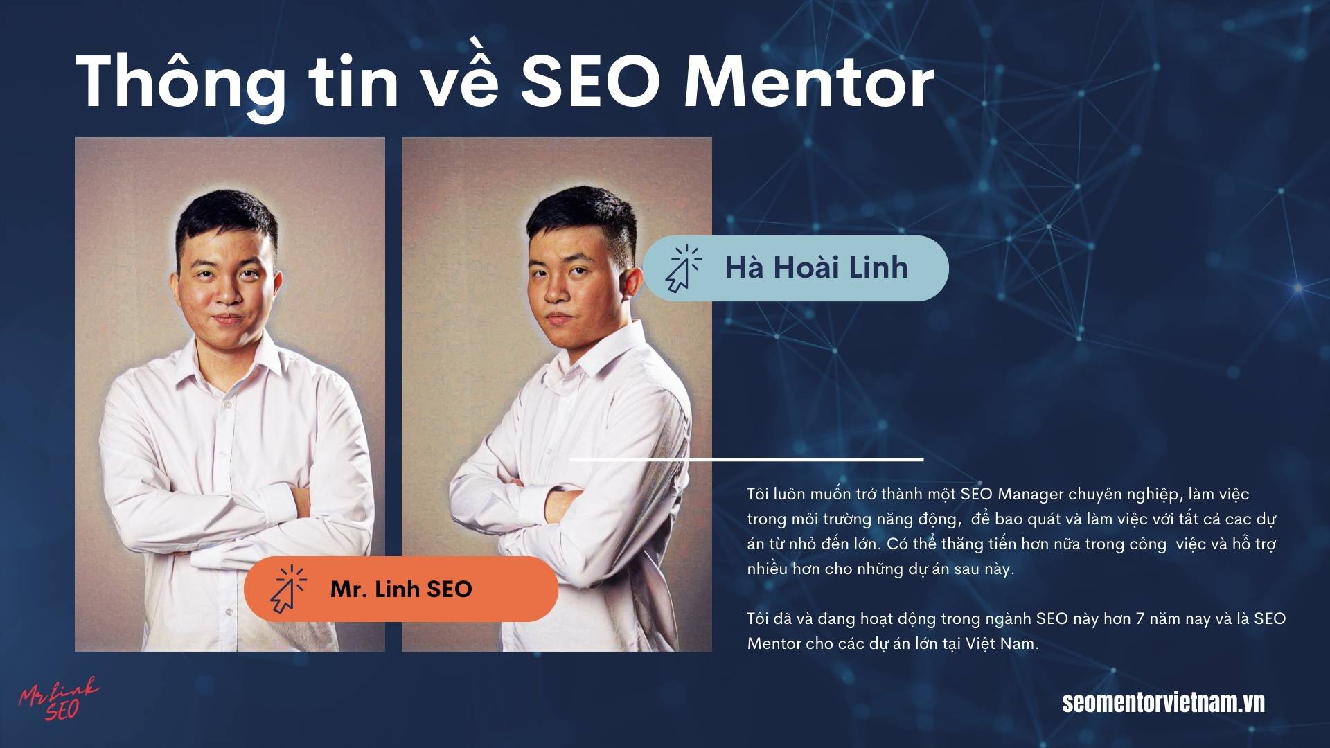 Mr. Linh SEO Mentor Việt Nam là ai?